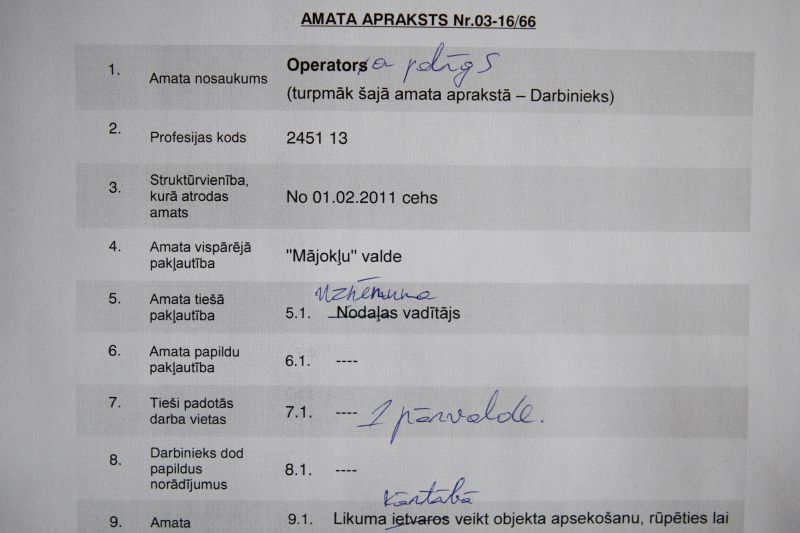 Kā uzrakstīt labu amata aprakstu - LV portāls